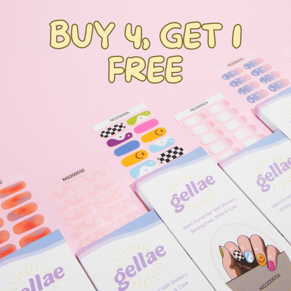 Best Diy Semi Cured Gel Nail Stickers Gellae Australia