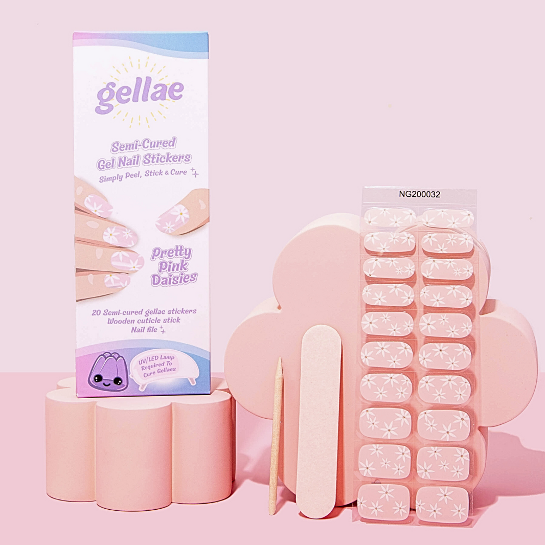 Pattern Collection DIY Semicured Gel Nail Sticker Kit | Gellae – Gellae