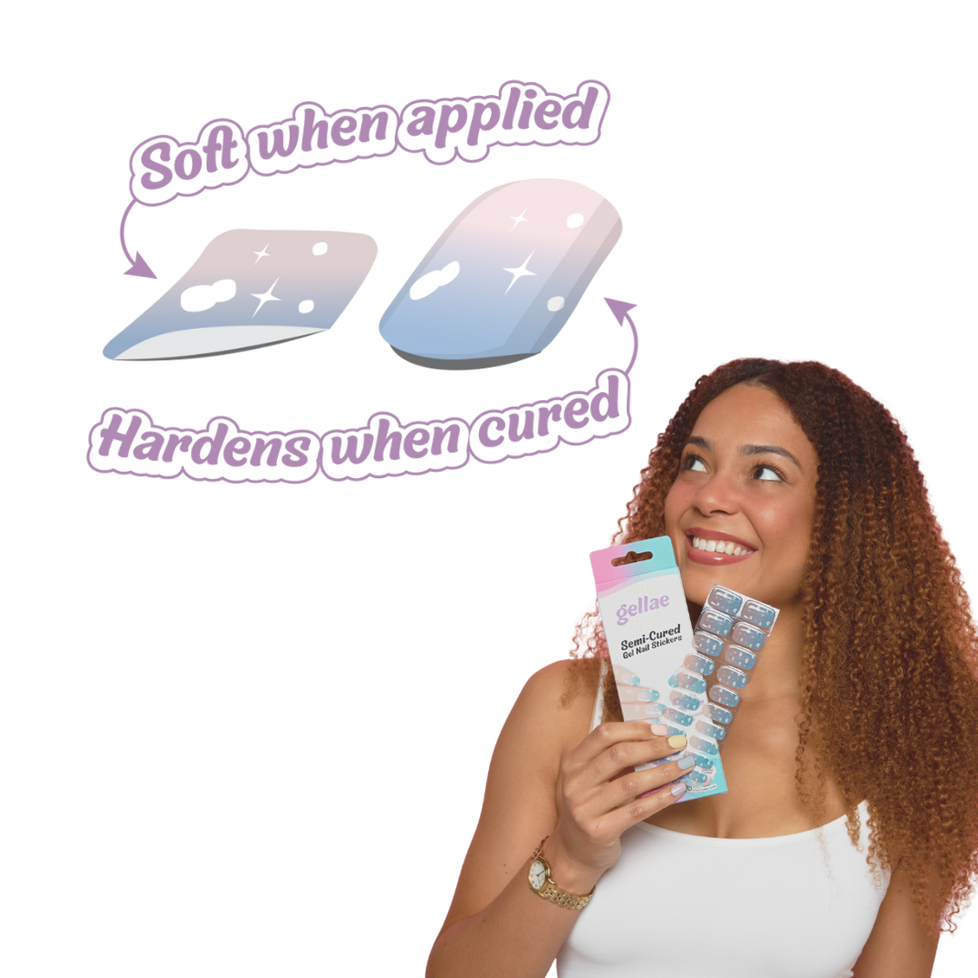 Best Salon-Quality Semi Cured Gel Nail Stickers In Australia | Gellae ...
