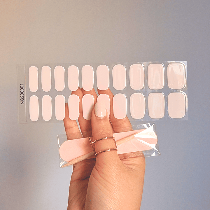 Solid Collection DIY Semicured Gel Nail Sticker Kit | Gellae – Gellae